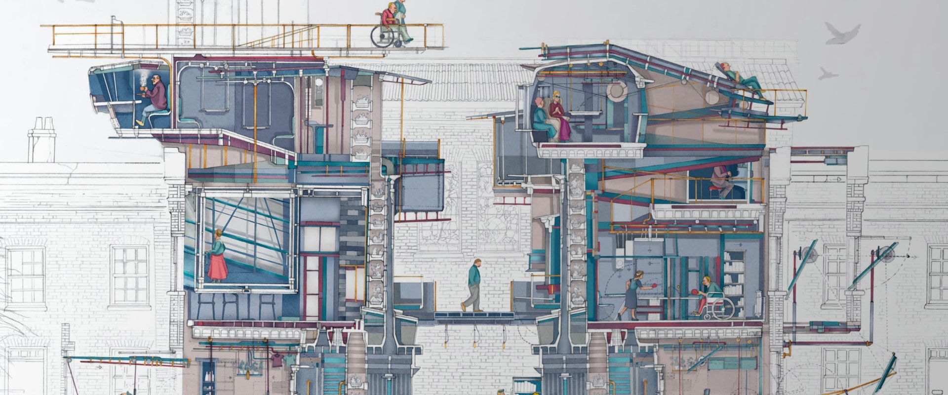 How to differentiate architectural plans and structural plans?